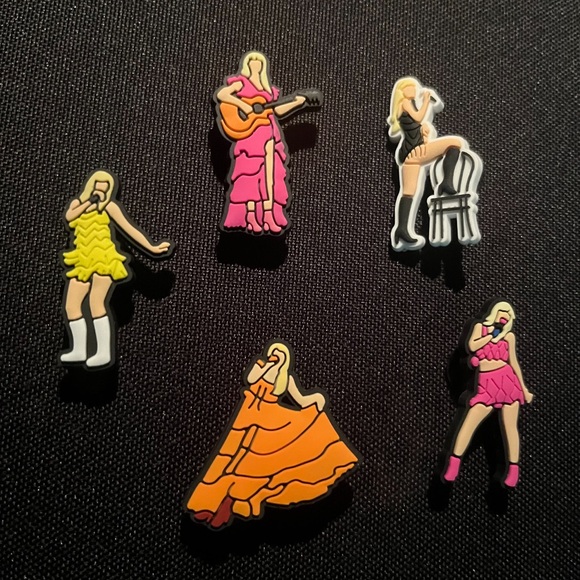 Taylor Swift | Accessories | Swiftie Jibbitz Croc Shoe Charms The Eras ...